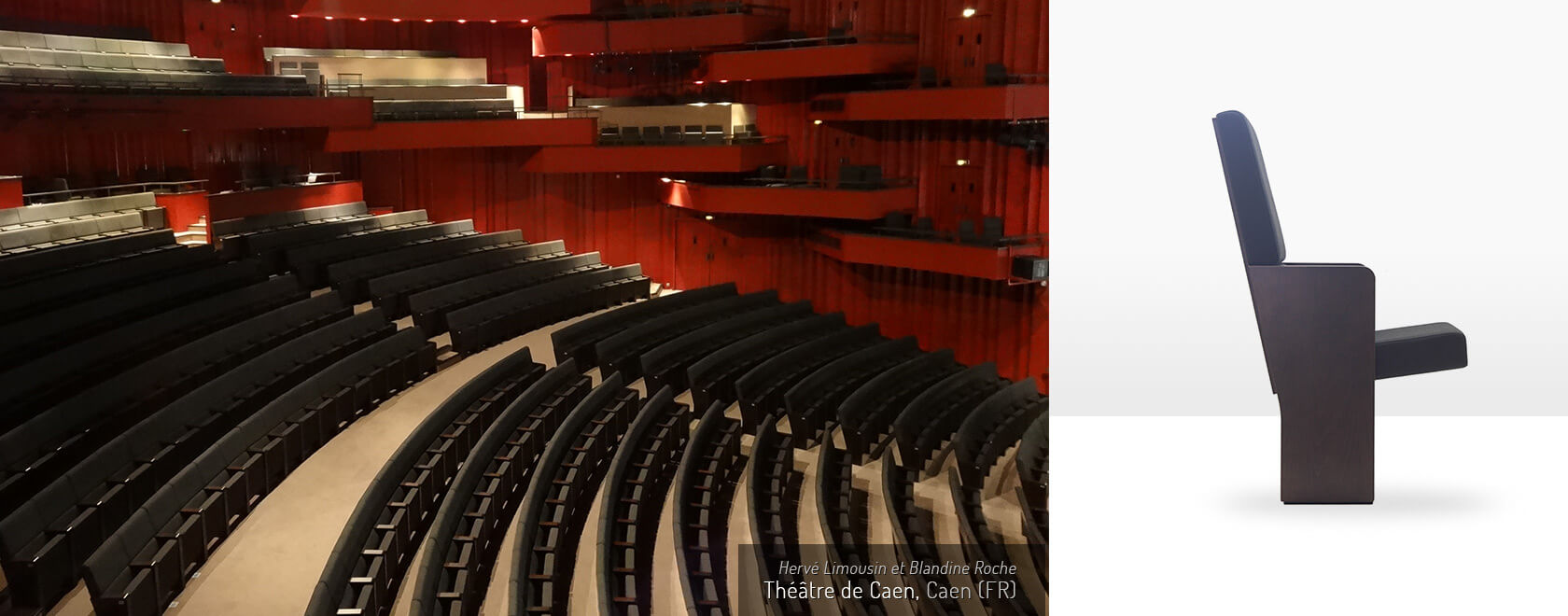 Auditorium seating DAFNE | Venue seating